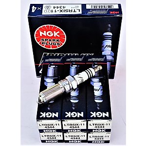 NGK Spark Plugs LTR5IX-11 (Stock # 4344) (6-Pack)