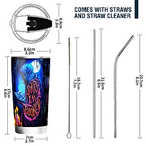 Bad Bananas Gifts for Book Lovers and Readers - Sorry I'm Booked - Books - 20oz Stainless Steel Tumbler