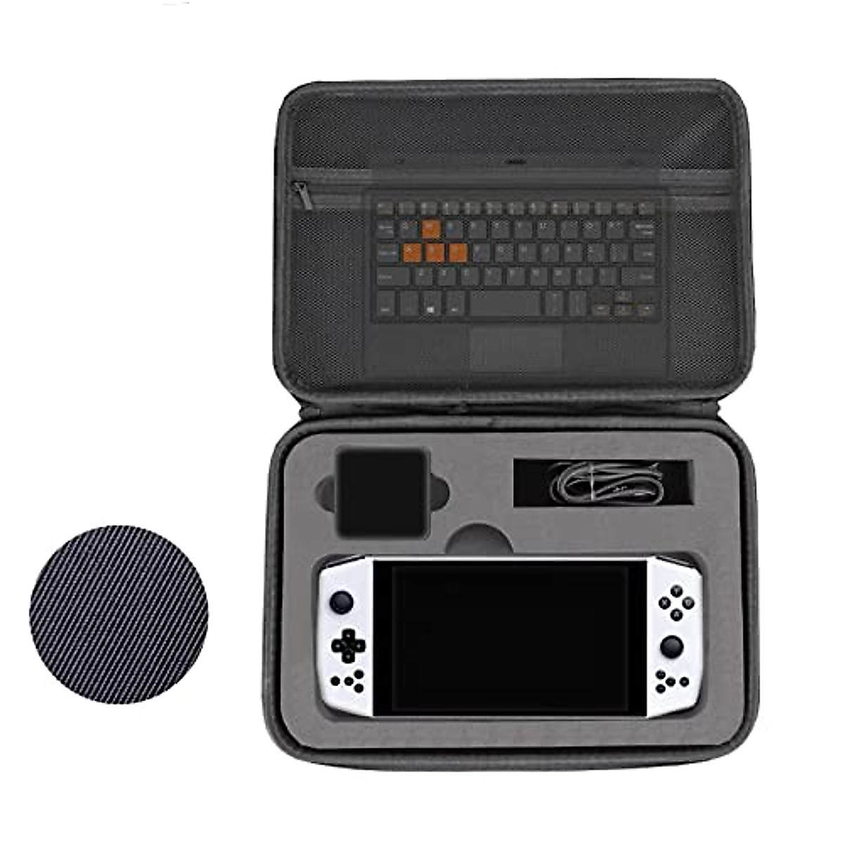 Voikoli Protective Eva Hard Shell Case Compatible with AYA Neo,Shockproof,Stylish and Durable (Black)