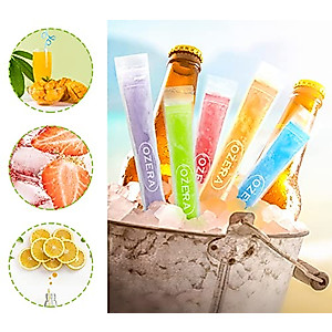 150 Pack Popsicle Bags, Ice Pop Bags for Kids Adults, Disposable DIY Popsicle Molds Bags with Silicone Funnel for DIY Healthy Snacks, Yogurt, Juice and Fruit Smoothies