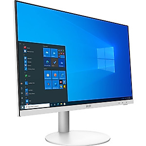 MSI PRO AP241 AIO Desktop, 23.8" FHD IPS-Grade LED, Intel Core i5-11400, 8GB Memory, 250GB SSD, WiFi 6, BT 5.2, White, Windows 10 Home (11M-008US)
