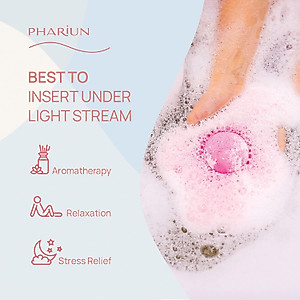 Shower Bombs, Natural Fresh 12 Kinds of Aromatherapy Fragrances Shower Bath Bomb with Plant Essential Oils and Dry Flower, 12 Count Big for Women and Men