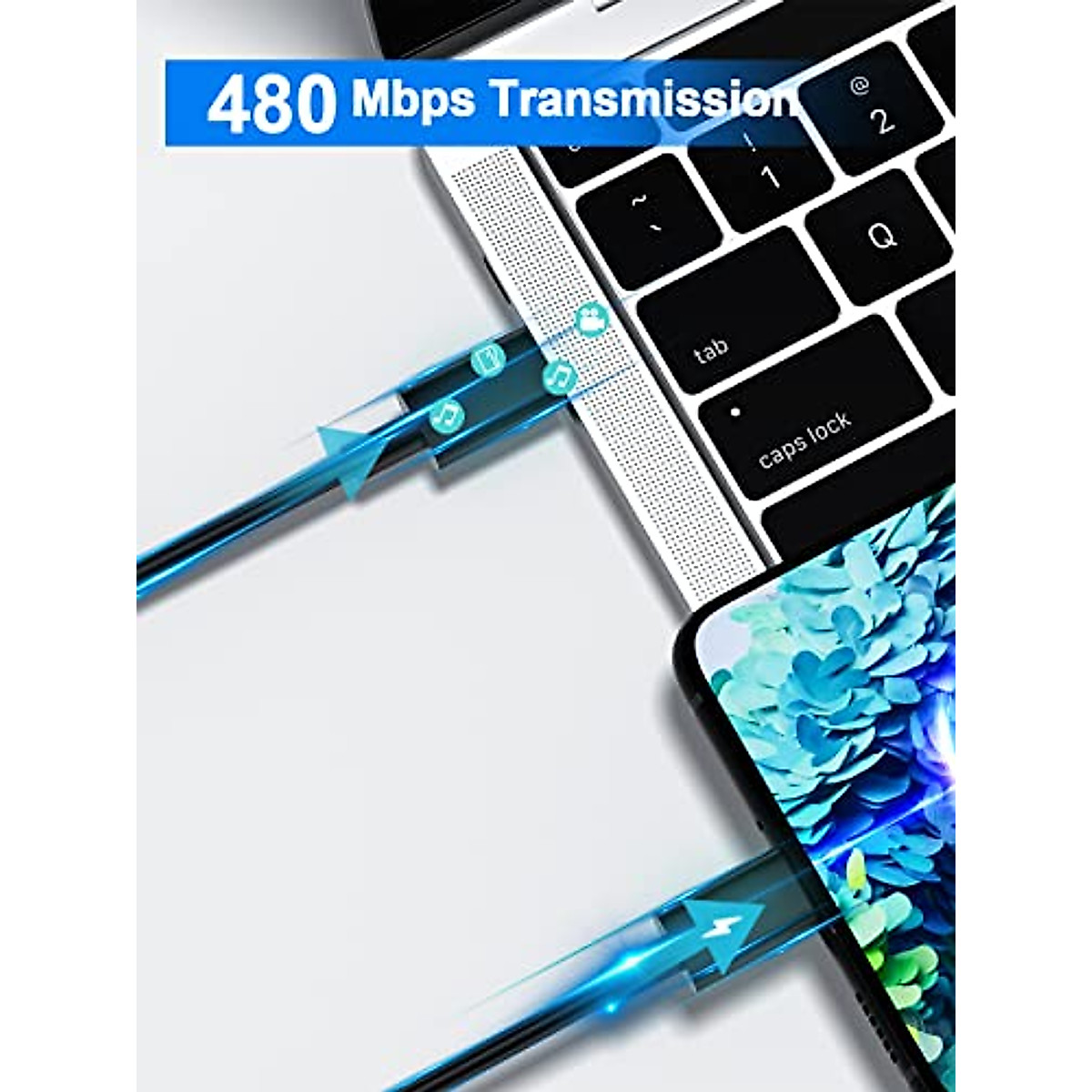 45W USB-C Samsung Super Fast Charger Type C for Samsung Galaxy S23/S23+/S22 Ultra/S22+/S22/S21 Ultra/S21+/S21/S20/Note 20/10+/S7/S7+/S8/S8+,Galaxy Tab and More(6ft Cable Included)