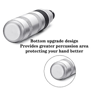 JIXINLAR 1/2" Manual Hand Impact Driver Set Extractor-12 PCS Impact Screwdriver S2 Steel Much More Durable Disengage Rusted Fasteners or Frozen Bolts Manual Reversible Impact Driver Set