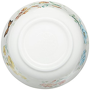 Lenox Butterfly Meadow Melamine 4-Piece Bowl Set, 1.3 LB, White
