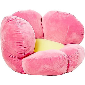 Trend Lab Flower Toddler Chair - Plush Pillow Kids Chair, Comfy Plant Chair for Toddlers 1-3 Years Old, 21x19x19 Inches - Baby Chair, Floral Soft Toddler Lounge Chair, Kids Bean Bag Chair Alternative