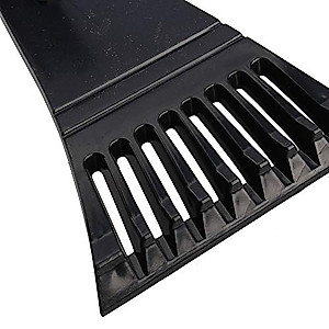Car Ice Scraper & Snow Brush- Heavy-duty Frost Snow Shovel Removal for Car Windshield Window Blue
