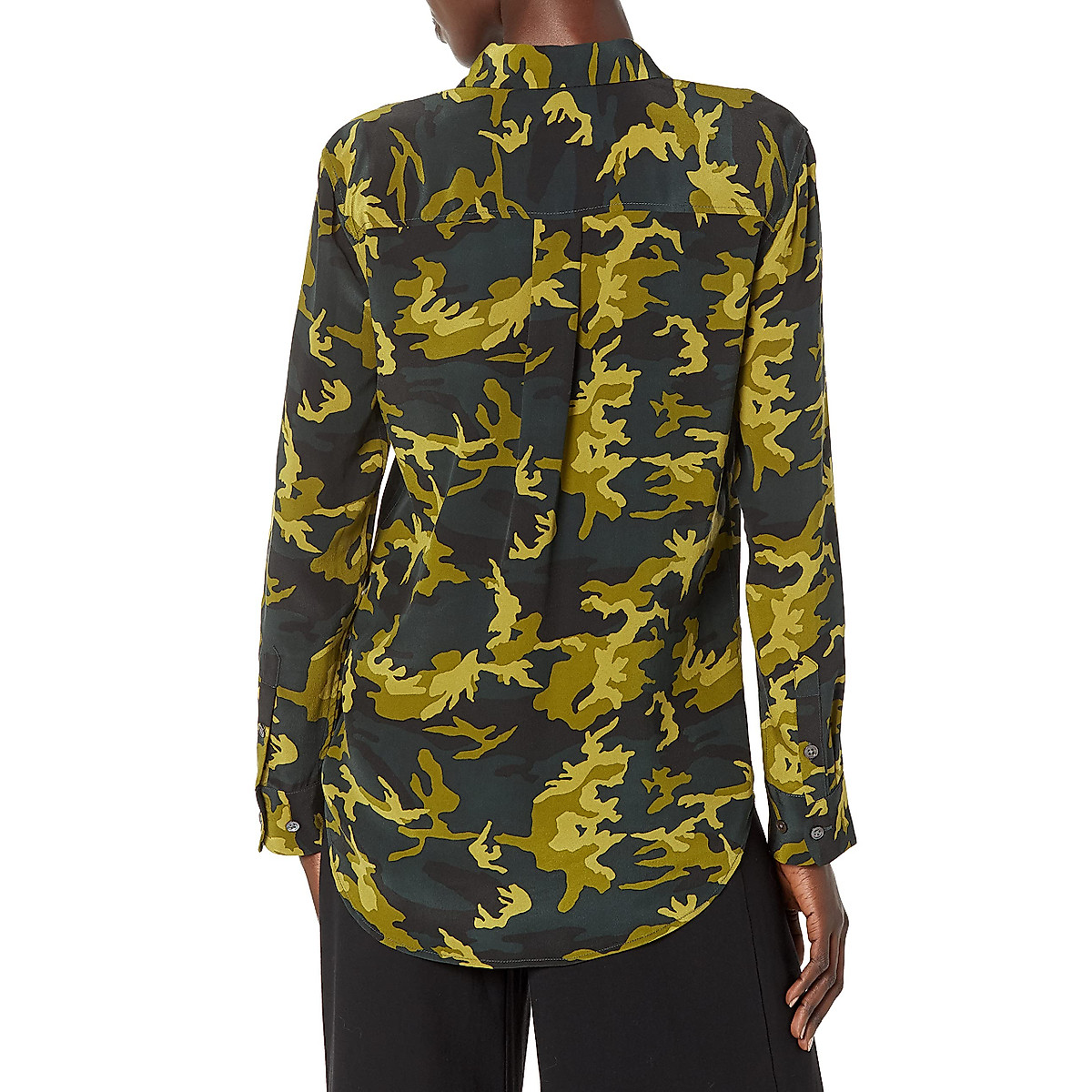 EQUIPMENT Womens Slim Signature, Scarab Multi, Large