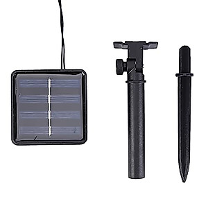 Solar Powered Bee String Lights Outdoor, Solar String Lights, 20 Lights 49inch 2 Modes IP44 Waterproof Simulation Bees Sting Lights, Decorative Lights for Outdoor Wedding Homes Gardens