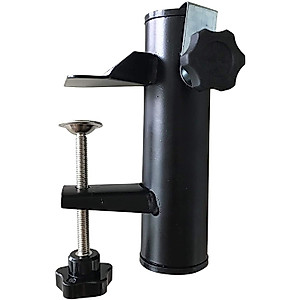 AMMSUN Umbrella Stand Bench Buddy Umbrella Holder Clamp Holder Clip Beach Fishing Umbrella Mount Chair Clamp