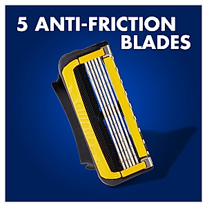 Gillette ProShield Power Men’s Razor Blades with Precision Trimmer, Pack of 8 Refill Blades