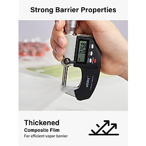 Kootek Vacuum Sealer Bags for Food, 100 Quart 8" x 12" Vacuum Seal Bags, Commercial Grade, BPA Free, Pre Cut Freezer Bags for Food Storage, Meal Prep or Sous Vide