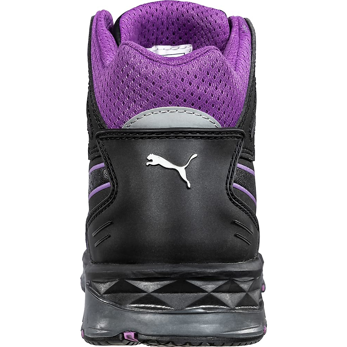 PUMA Safety Stepper Mid WNS ASTM EH Size 11 Black-Purple