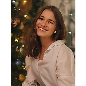 Christmas Tree Cake Earrings for Women Christmas Stud Earrings Christmas Tree Snowflake Acrylic Stud Earrings Christmas for Women (A)…