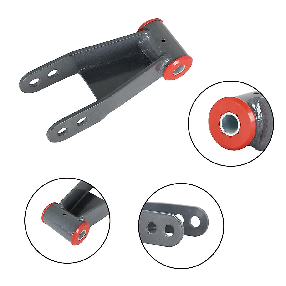 labwork 1-2 inch Drop Kit Adjustable Leveling Lowering Shackles Replacement for Ford 1973-1996