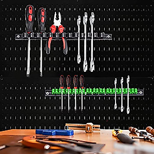 3-H Screwdriver Organizer,Tool Holder,Tool Organizer Wall Mount for Wrench Plier Screwdriver Organization