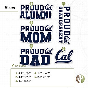 Desert Cactus University of California Berkeley Sticker Vinyl Decal Laptop Water Bottle Car Scrapbook Sheet (Family Full Sheet)