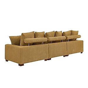 Oadeer Home Modular Sofas, Yellow