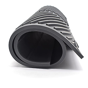 Tumtanm Silicone Draining Board Mat, Folding Draining Mat, 17”x13” Large Drain Pad Eco-Friendly Drainer Mat Heat Resistant Pot Mat Dishwasher Safe Trivet Mat