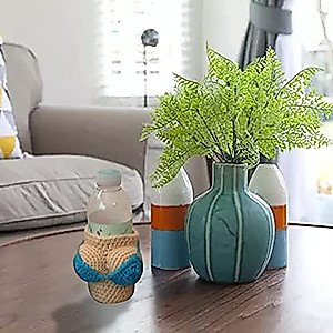 NARFIRE 1Pcs Wine Bottle Cover Knit Creative Funny Beer Bottles Sexy Bikini Plush