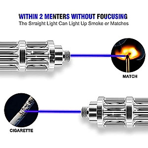 Walonatica High Brightness Rechargeable Flashlight with 5 Modes for Night time Astronomy, Outdoor Camping, Hunting and Hiking.
