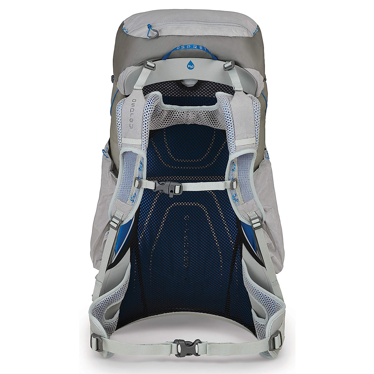 Osprey Men's Levity 45 Ultralight Backpack, Parallax Silver, Medium