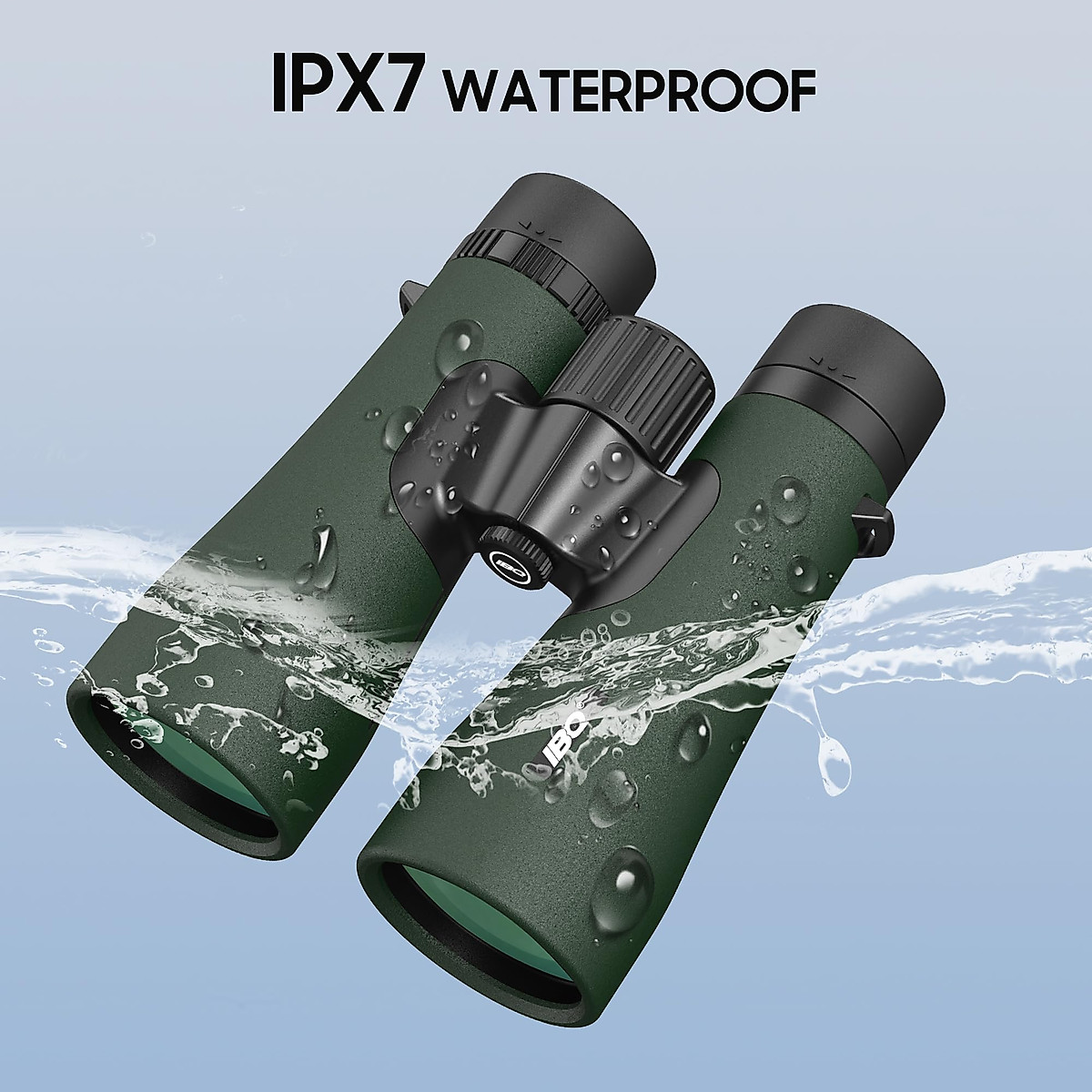12x50 UHD Binoculars for Adults High Powered with Upgraded Phone Adapter - Large View, Lightweight, IPX7 Waterproof - Binoculars for Hunting Bird Watching Travel Cruise