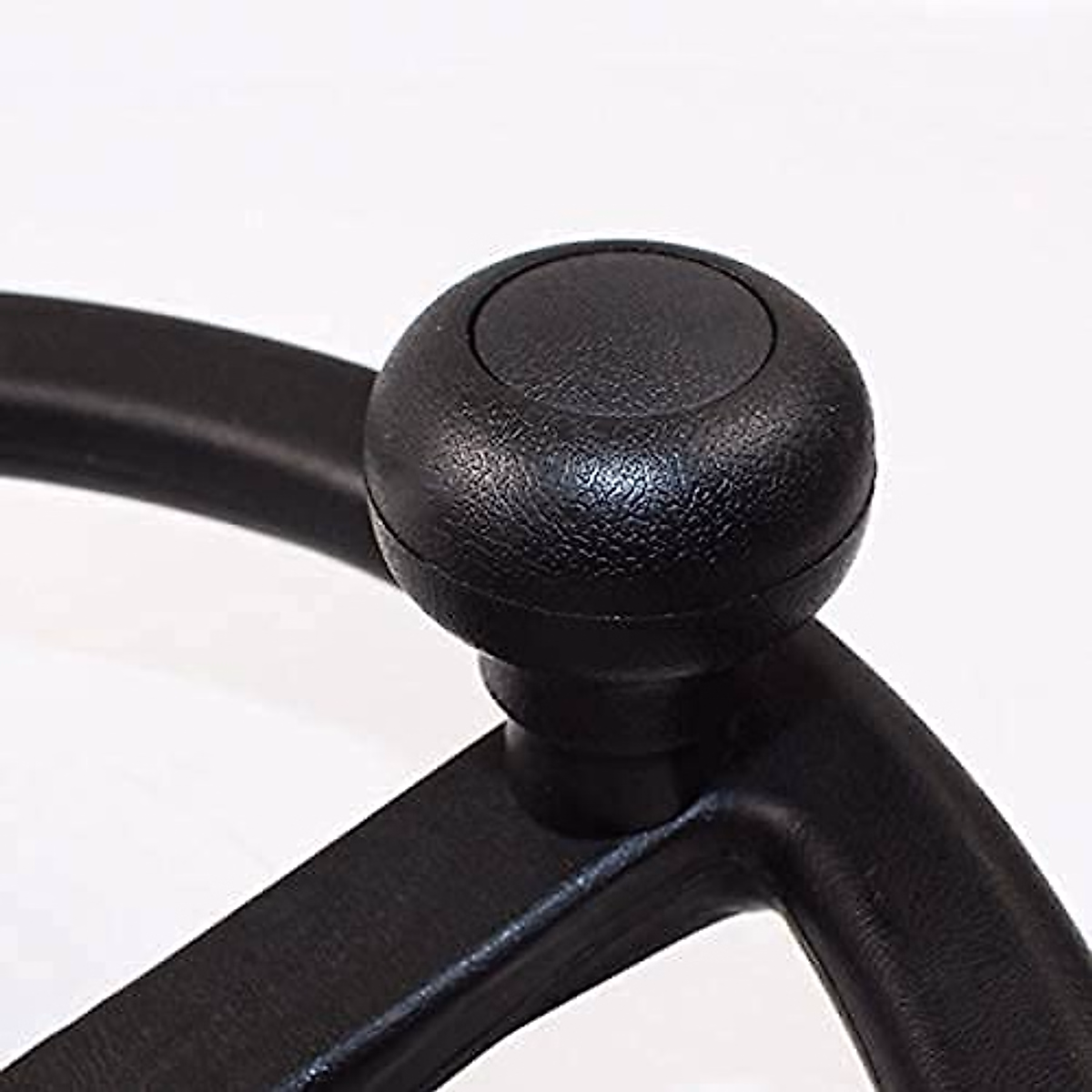 Anonyme 8mm Screw Steering Wheel Spinner Knob Turning Aid Ball Tractor Forklift Assembly Black