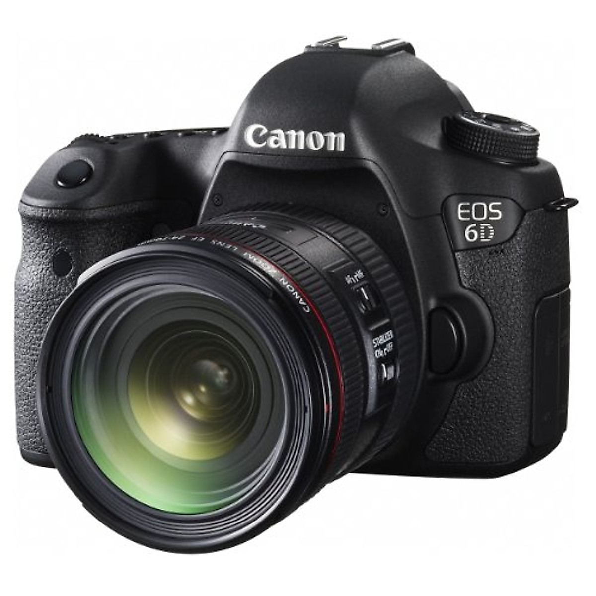 Canon EOS 6D with EF 24-70mm F4L IS USM Lens - International Version (No Warranty)