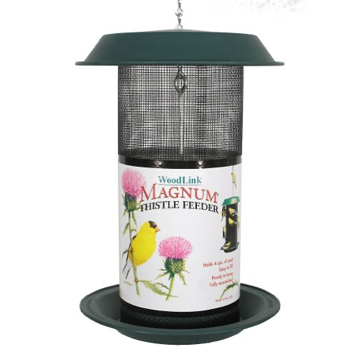 Woodlink Magnum Thistle Feeder Model MAG2 (Green)