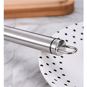 304 Stainless Steel Fish Scale Remover - Saw Teeth Descaler Tool - Easy Scaling Fish Scraper - Suitable for All Fish Types - Perfect for Chefs and Home Cooks