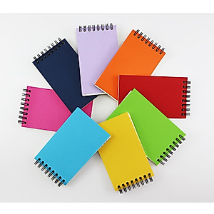 Aacehlh Small Spiral Notebook Set of 16,Mini 3x5 Pocket Notebook With Lined Pages, 60 Sheets Per Notepad, Memo Pads for Work, Home, Office, School, Gifts