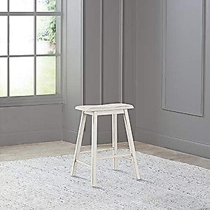 Hillsdale Moreno Backless, Counter Stool, Sea White