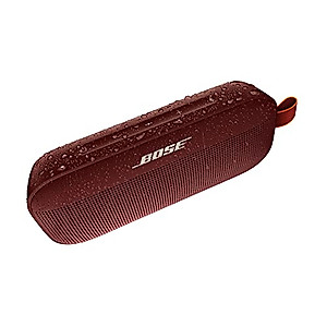 Bose SoundLink Flex Bluetooth Portable Speaker, Wireless Waterproof Speaker for Outdoor Travel -Carmine Red