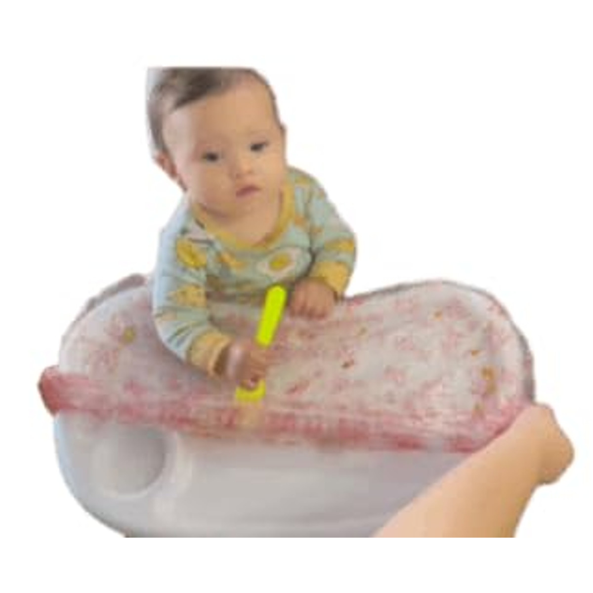 Pristine Aid Toddler Table Cover for Regular Sized Highchair – 8Pcs Set Red Characters High Chair Cover Compatible with Standard Trays – Disposable Design –Non-Messy Baby Weaning Solution