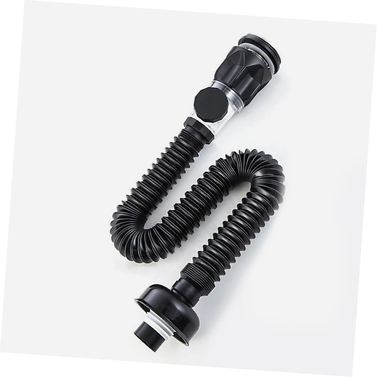 ORFOFE Sewer Drain Bathroom Sink Drain Kit Kitchen Sink Drain Tail Flexible Drain Sink Parts Sink Extension Drainage Drain Sewer Stainless Steel Components