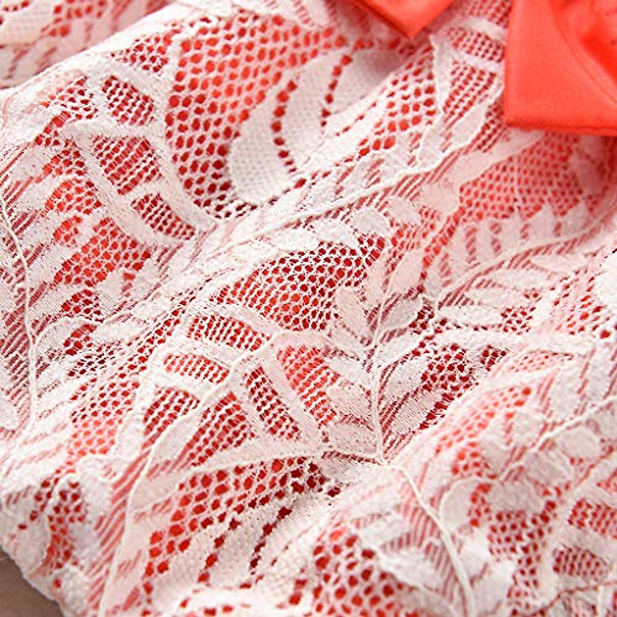 Aalizzwell Infant Romper (Orange, 6-12Months)