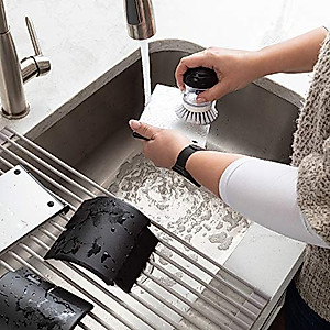 Qdos Safety Adhesive Aluminum Stove Guard - Complements Modern Kitchen Designs - Fits Cooktops & Most Freestanding Stoves - Protects from Front & Sides - Easy to Install - Quick Removal for Cleaning