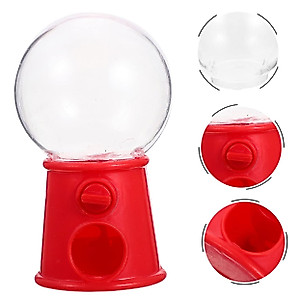 6pcs Mini Machine Small Gumballs Machine Gumballs Machine Candy Gumballs Machines Toys Gumballs Machine Bank Candy Machine Candy Twisting Candy Dispenser Machine Money Bank