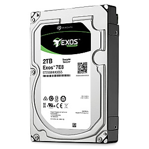 Seagate Enterprise 2TB HDD ST2000NM0055 2TB SATA III 6Gb/s 7200RPM 128MB 3.5" (Renewed)