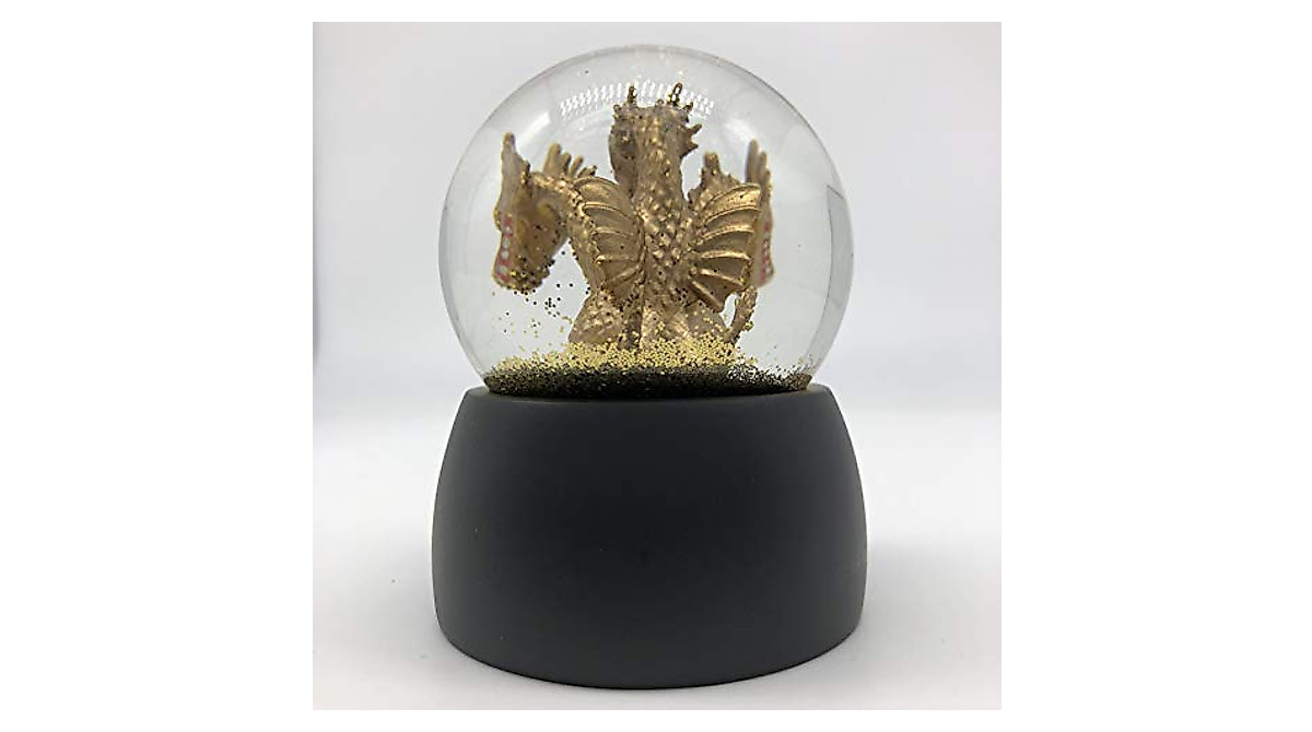 Folcart Godzilla 2020 Snow Globe - King Ghidorah Figure