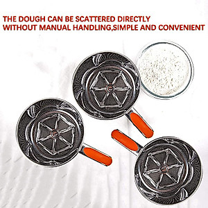 Stainless Steel Flour Sifter for Baking with Silicone Handle(3 Cup)