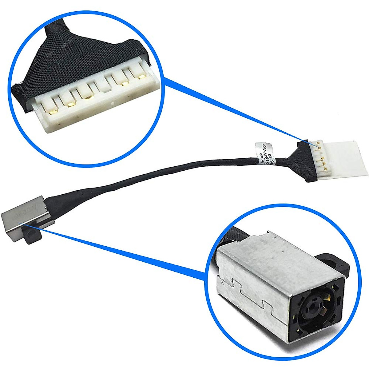 MMOBIEL DC Power Jack Dock Connector Flex Cable Replacement Compatible with Dell Inspiron 15 3567 5664 i3567-5185BLK-PUS i3567-5820BLK i3567-3919BLK Series