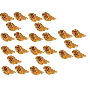 MPP Dog Dental Chew Filled Cow Hooves All Natural Healthy Bacon and Cheese Flavored (1 Hoof)