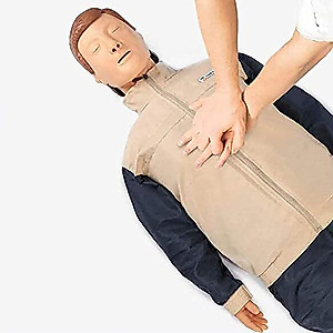 LXT PANDA CPR Simulator Training Model Kit, Professional Adult Full Body Manikin First Aid Training Model Cardiopulmonary Resuscitation Medical Model Human with Medical Accessories