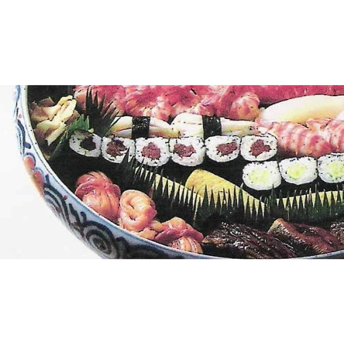 JapanBargain 2052, 200pcs Sushi Grass Baran Garnish Sashimi Divider Bento Box Food Divider Decoration Sushi Baran, Made in Japan