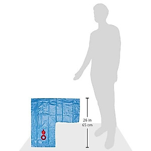 Robelle 3802-04 Deluxe 16g. Blue 2-Foot Corner Winter Water Tube For Swimming Pool Covers, 4-Pack