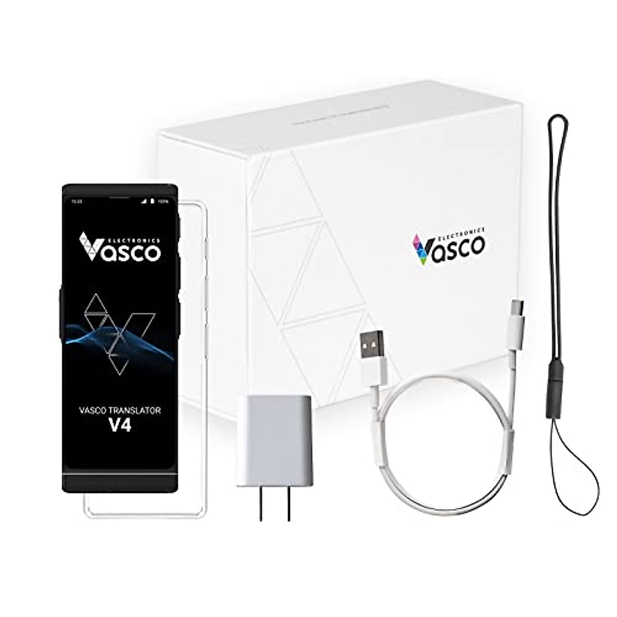Vasco V4 Language Translator Device | 108 Languages | Free Lifetime Internet for Translations in Almost 200 Countries | Model 2022