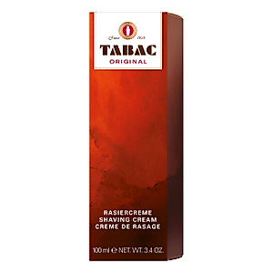 Tabac Original Shaving Cream for Men, 3.4 oz, Citrus and Lavender Scent