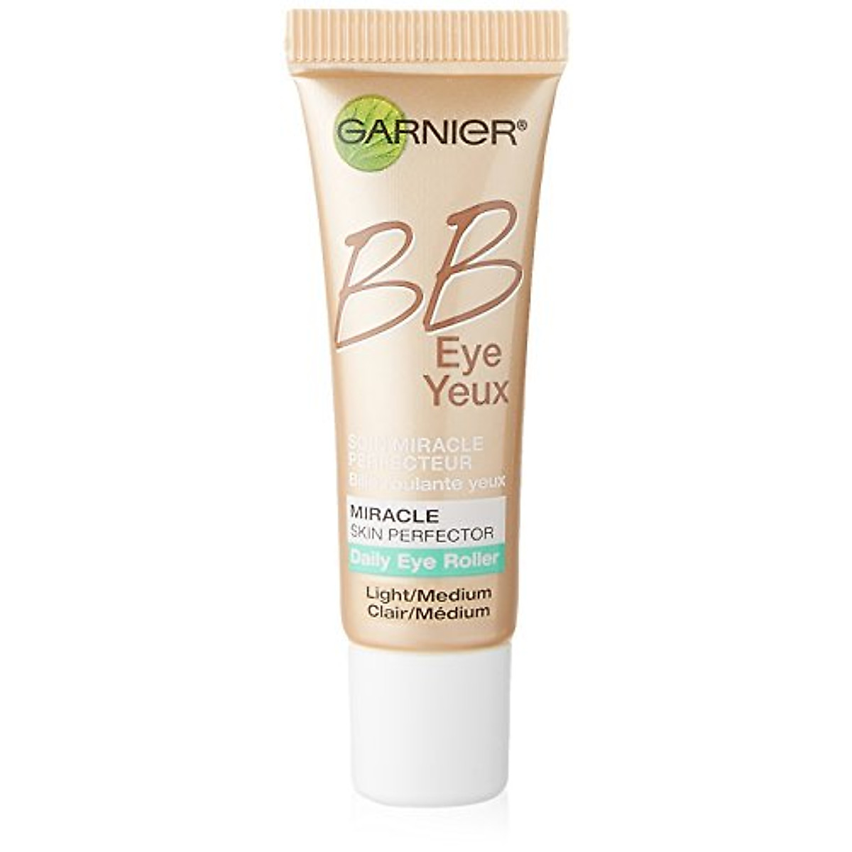 Garnier Skin BB Eye Miracle Skin Perfector Eye Roller, Light/Medium, 0.27 Fluid Ounce